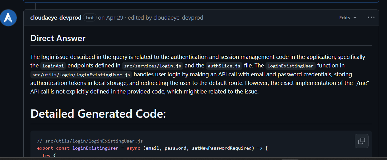 CloudAEye - AI-Powered Developer Tools
